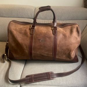Roots | Bags | Roots Leather Duffel Bag Baileys Large | Poshmark